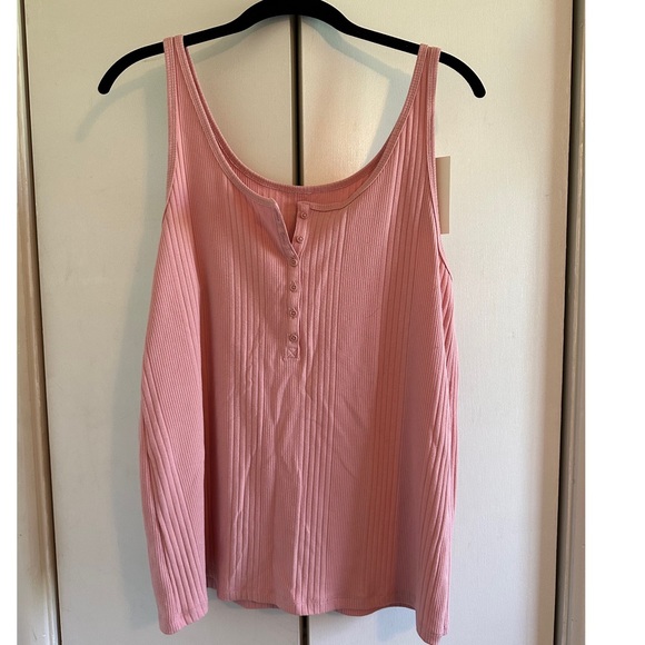 a new day | Tops | Nwt Pink Ribbed Tank Top | Poshmark